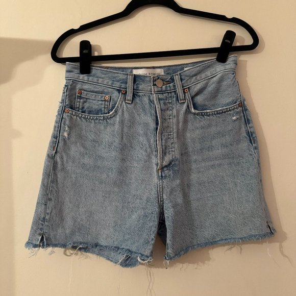Denim Forum | Shorts | Denim Forum The Yoko Mid Thigh Short 26 | Poshmark
